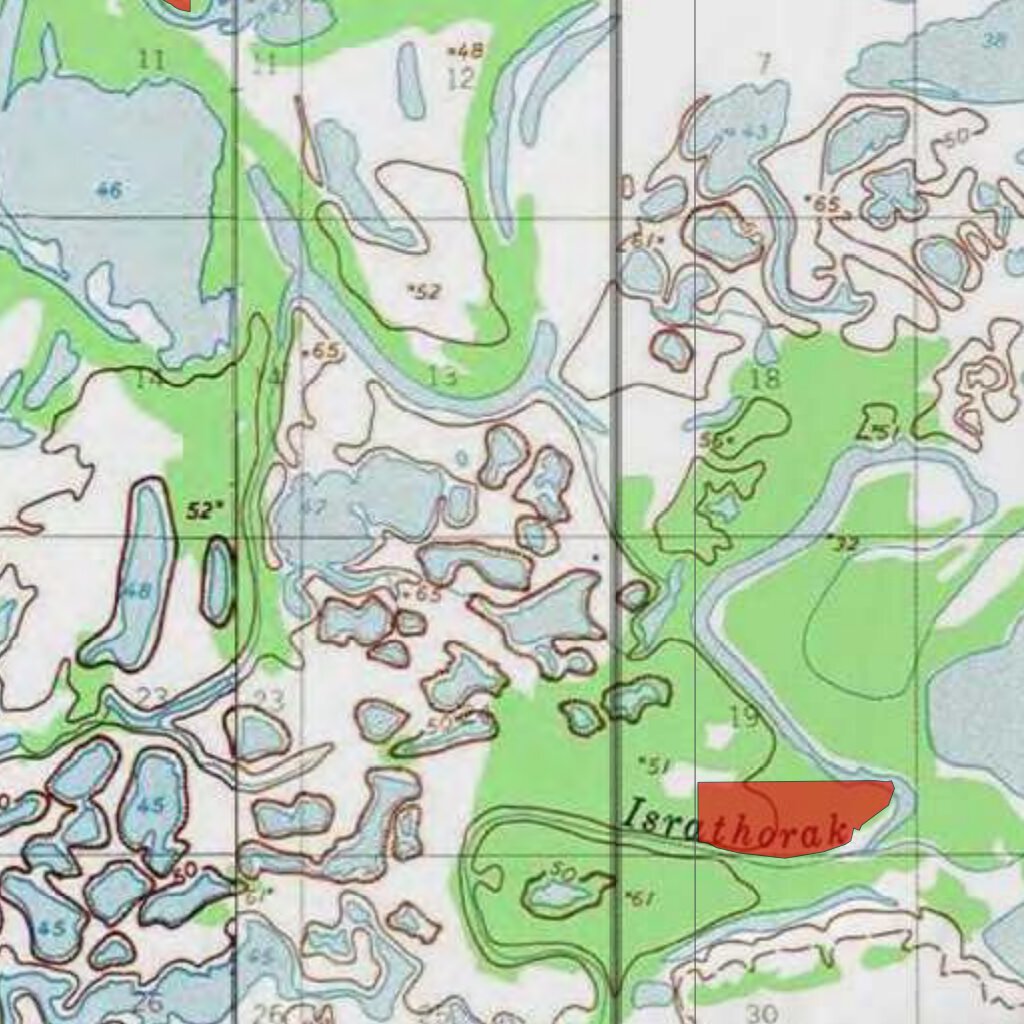 Yukon Delta NWR (YKD-52 - #52 of 93) Map by U.S. Fish & Wildlife ...