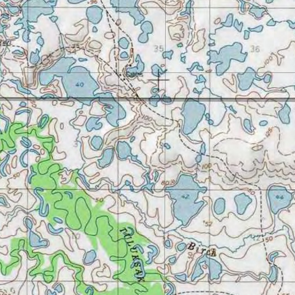 Yukon Delta NWR (YKD-62 - #62 of 93) Map by U.S. Fish & Wildlife ...