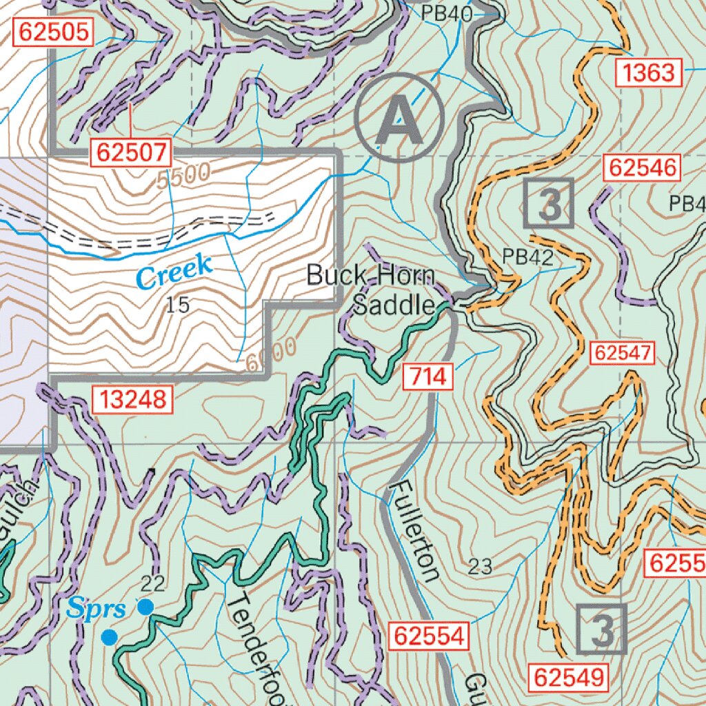 Bitterroot NF - Darby Ranger District Limited Revision 2024 Map by US ...