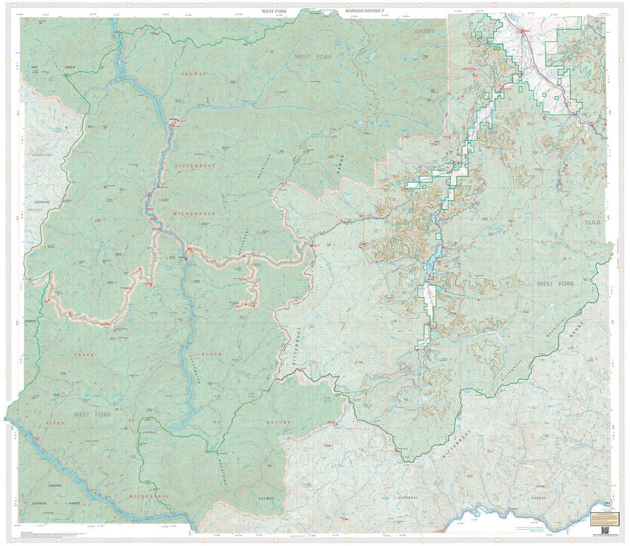 Bitterroot NF - West Fork Ranger District 2015 Limited Revision 2024 ...