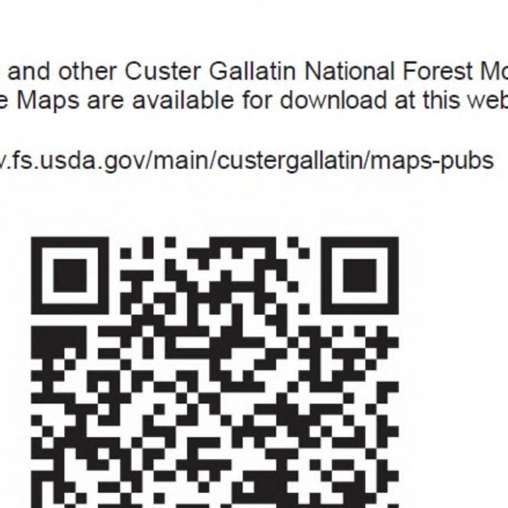 Custer Gallatin NF - Madison / Henry Ranges South MVUM 2025 Map by US ...