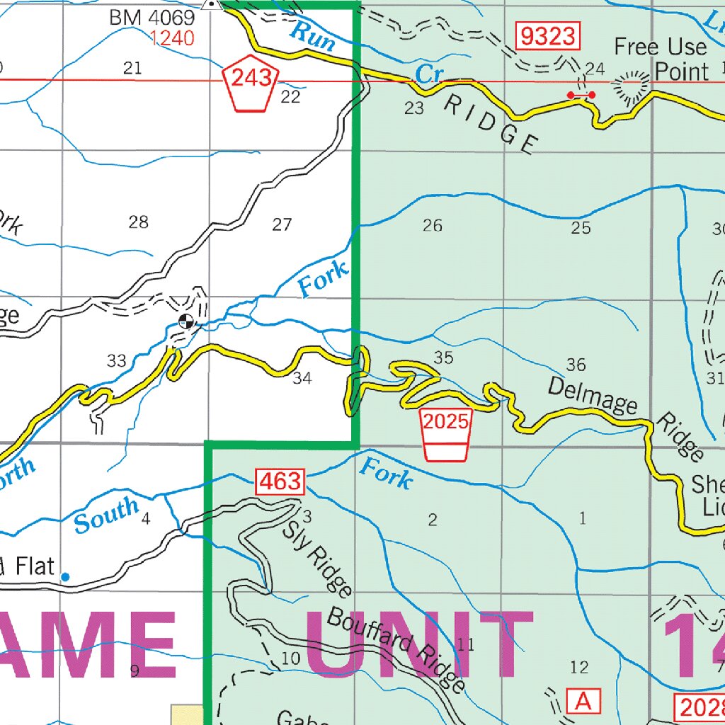 Nez Perce-Clearwater National Forests - Nez Perce NF West 2015 Limited ...