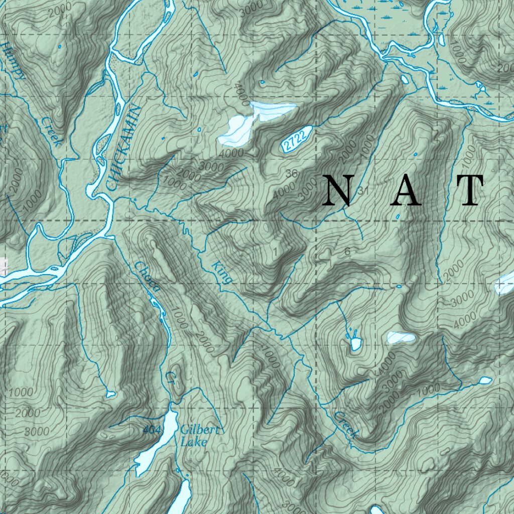 Ketchikan Misty Fjords Ranger District (Map front) by US Forest Service ...
