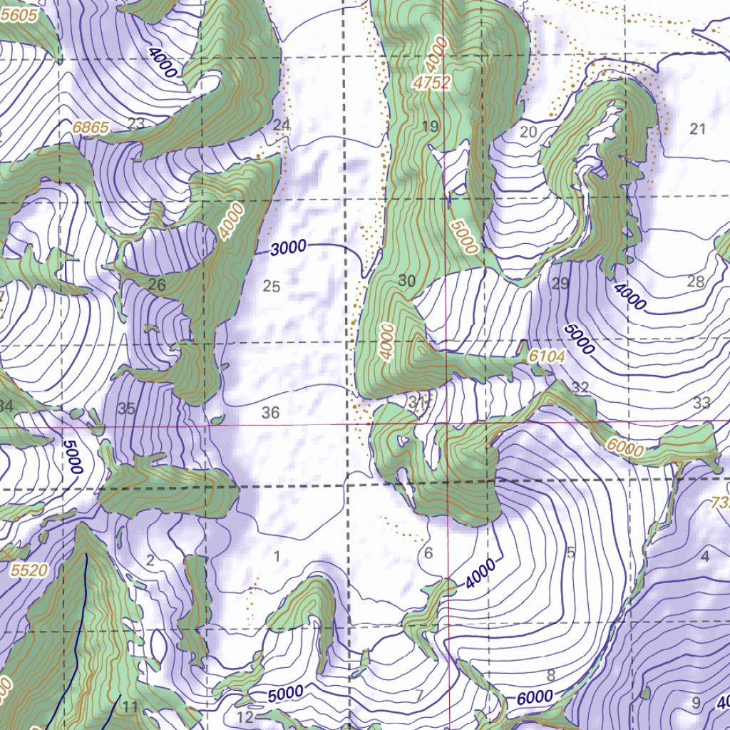 Tracy Arm-Fords Terror Wilderness Map Bundle by US Forest Service R10 ...