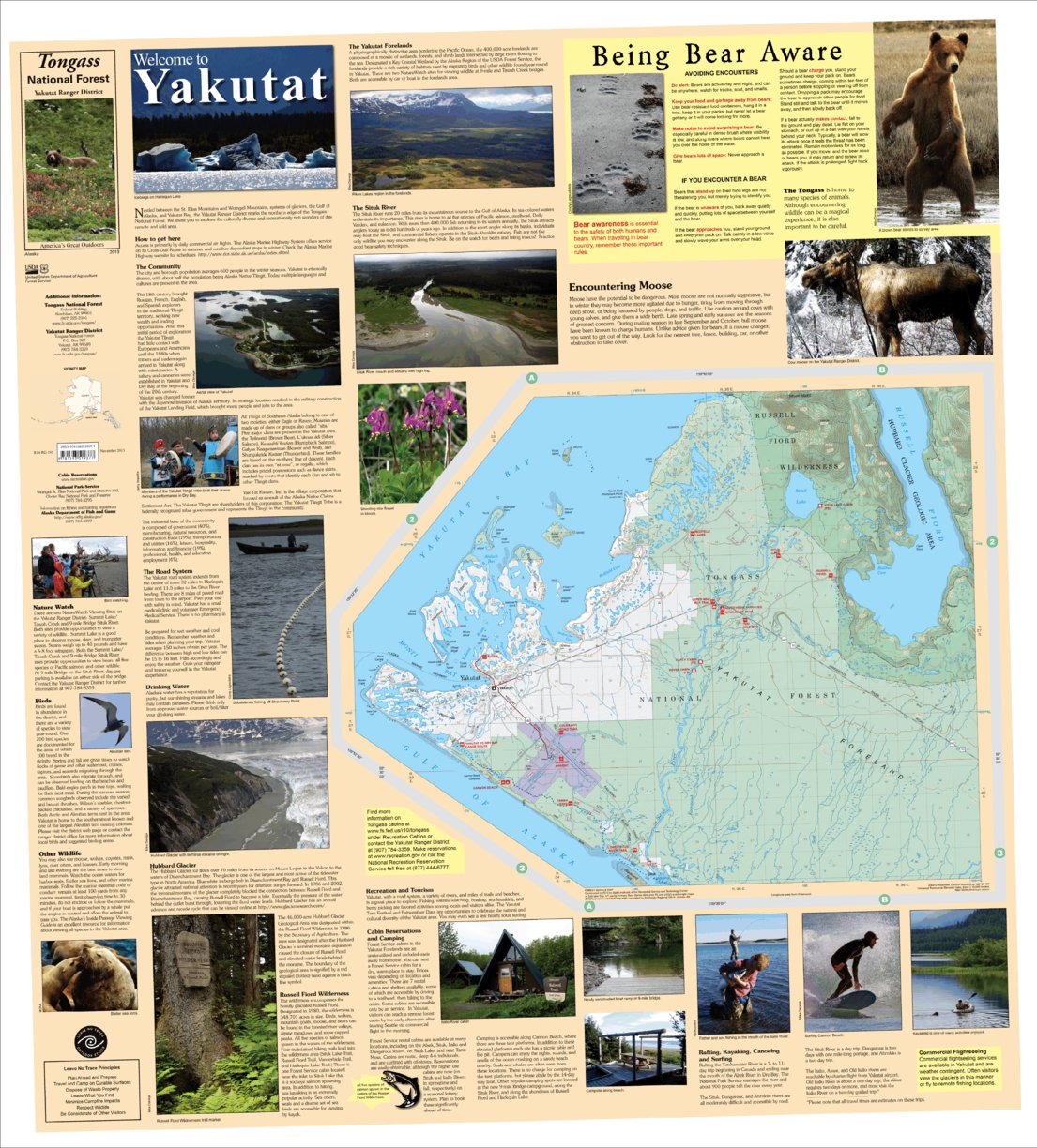 Yakutat Ranger District Map Bundle by US Forest Service R10 | Avenza Maps