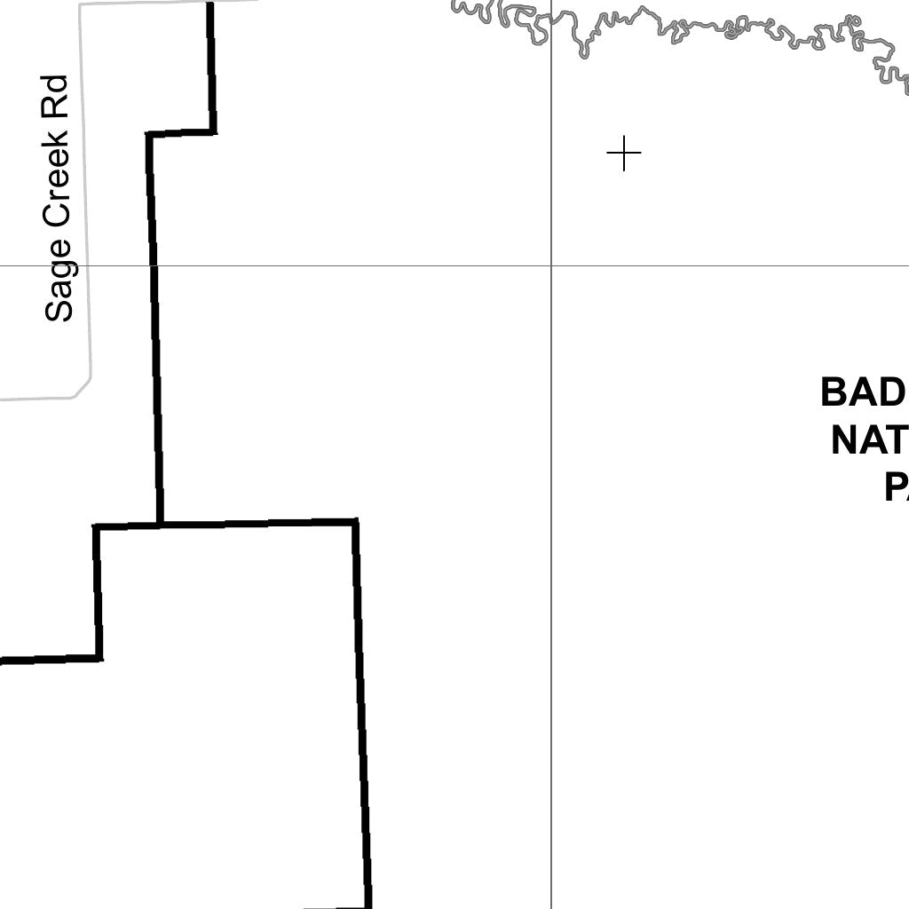 Buffalo Gap National Grassland - Wall Ranger District - MVUM Map by US ...