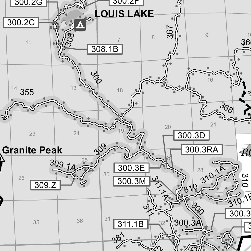 Shoshone NF (South Zone) - Washakie Ranger District (South Half) - MVUM ...