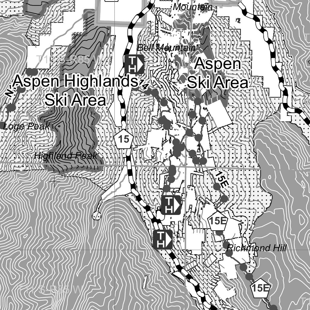White River NF - Aspen & Sopris Ranger Districts - Winter MVUM Map by ...