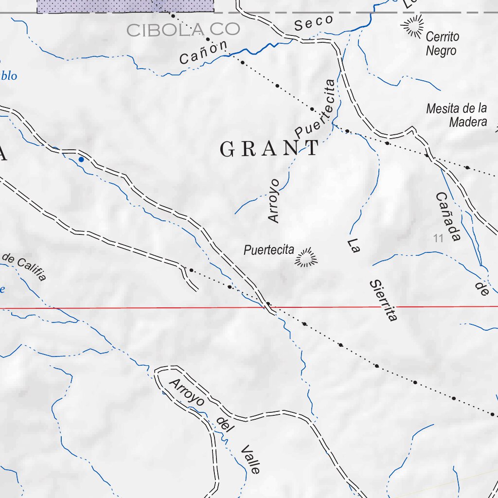 Cibola National Forest, Mount Taylor Ranger District (Mount Taylor) Map ...