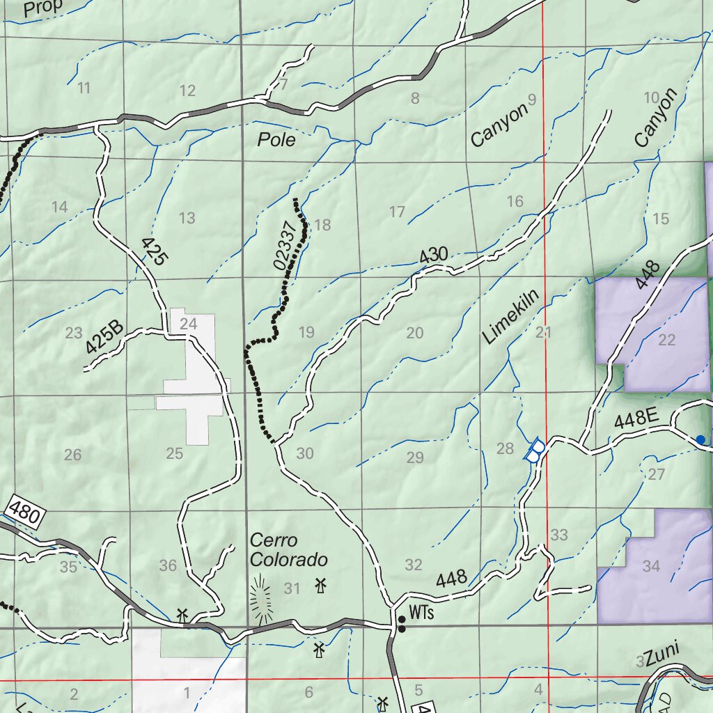 Cibola National Forest, Mount Taylor Ranger District (Zuni Mountains ...