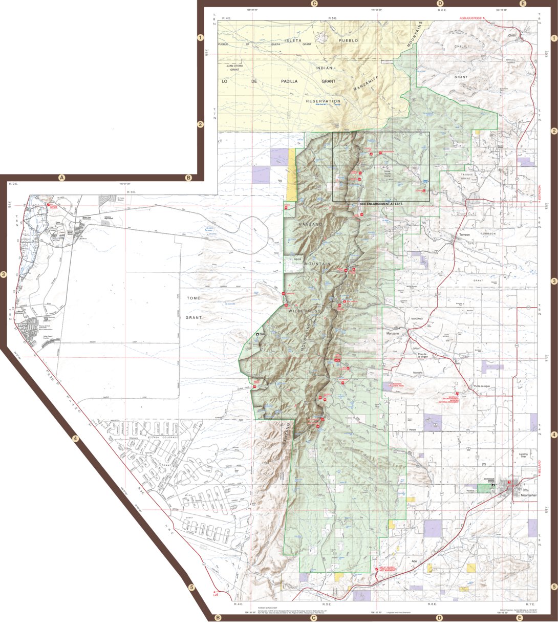 Cibola National Forest, Mountainair Ranger District - Manzano Mountains ...