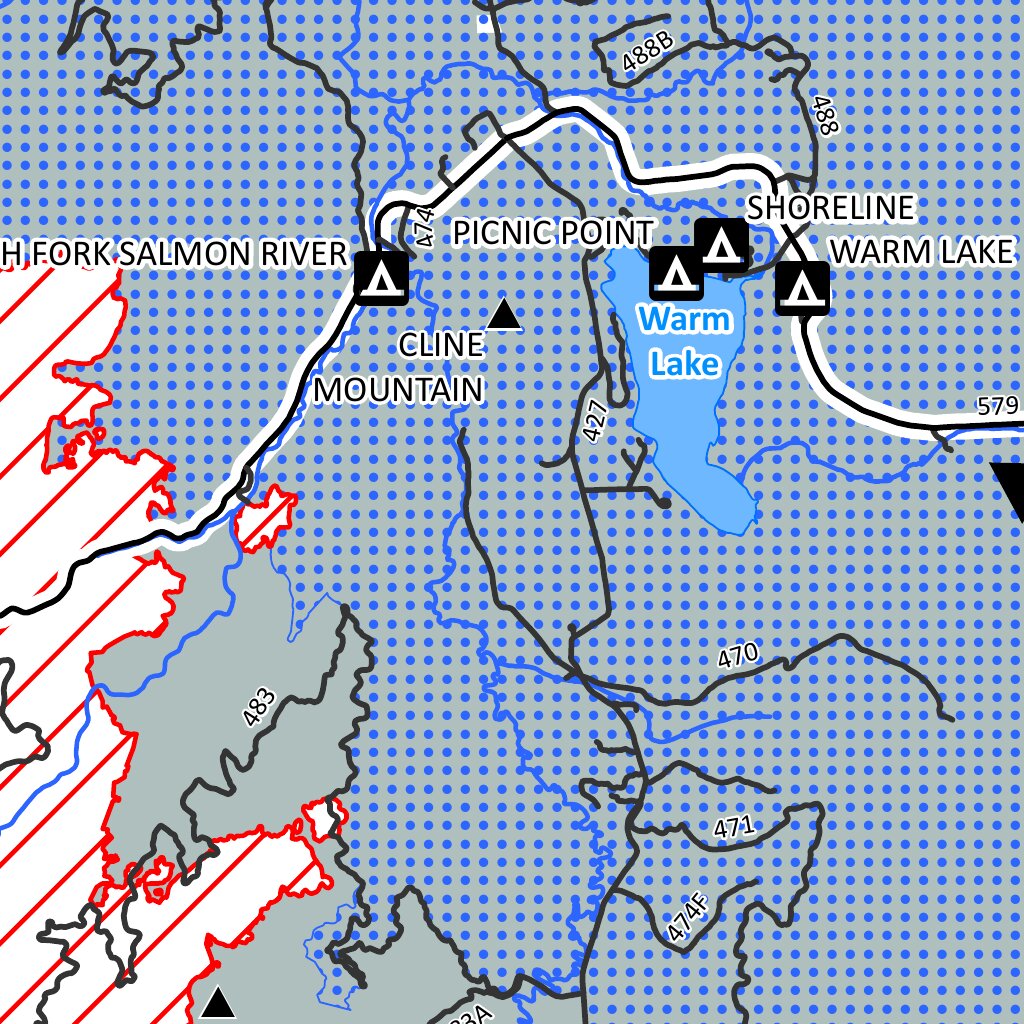 Boise National Forest North Fuelwood Map 2025 (Firewood Permit Required ...