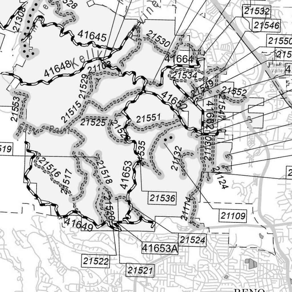 Humboldt-Toiyabe National Forest Carson Ranger District MVUM 2025 Page ...