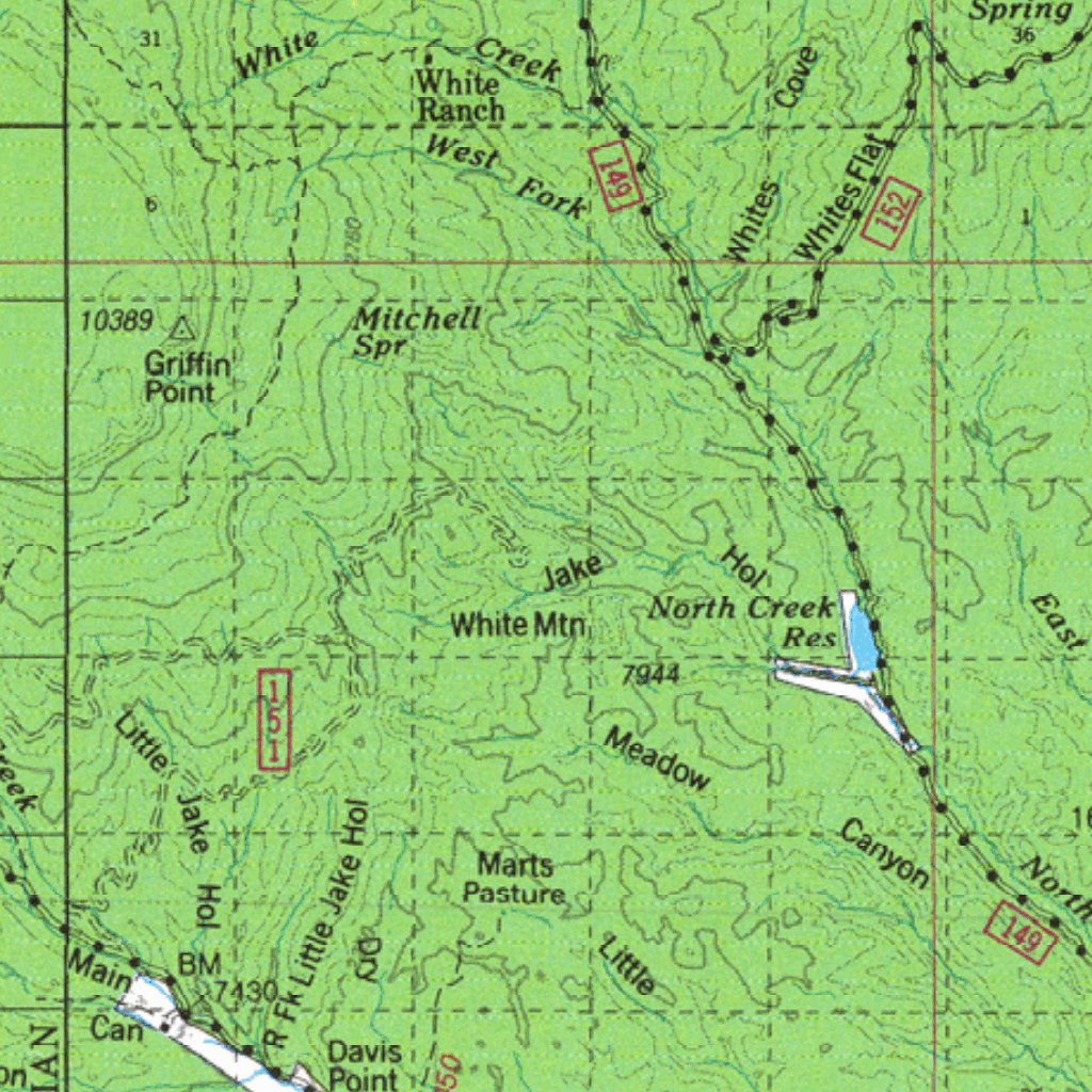 Dixie National Forest Escalante and Teasdale Ranger Districts 2006 Map ...