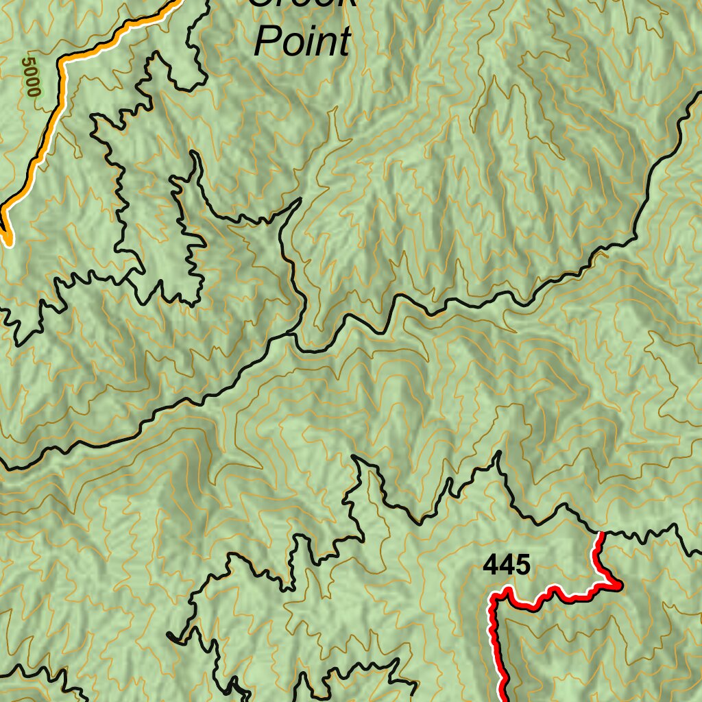 Boise National Forest Emmett Ranger District Trail Map 2025 by US ...