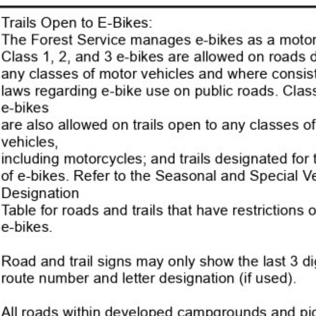 Humboldt-Toiyabe NF Jarbidge and Mountain City Guide Map Motor Vehicle ...