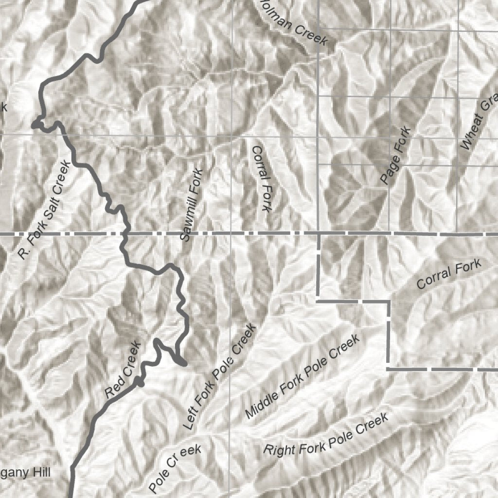Manti-LaSal National Forest Winter Use Map: Ferrron, Price, Sanpete ...