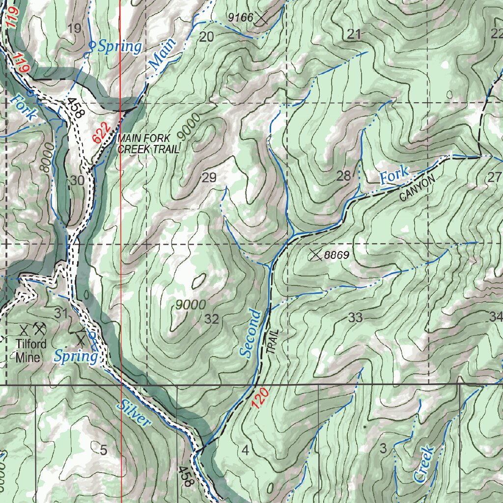 Mount Moriah Wilderness Humboldt-Toiyabe National Forest 2025 Map by US ...
