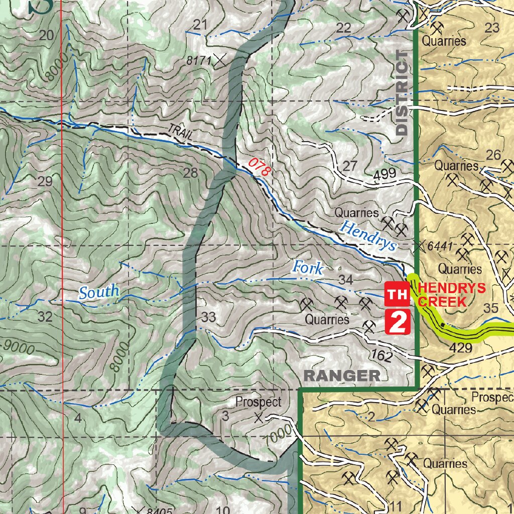 Mount Moriah Wilderness Humboldt-Toiyabe National Forest 2025 Map by US ...