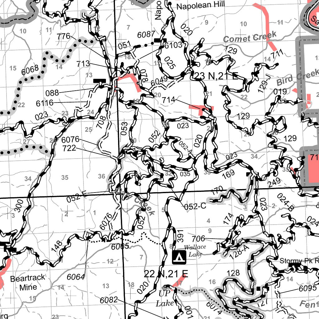 Salmon-Challis National Forest Firewood Map North Zone 2025 by US ...