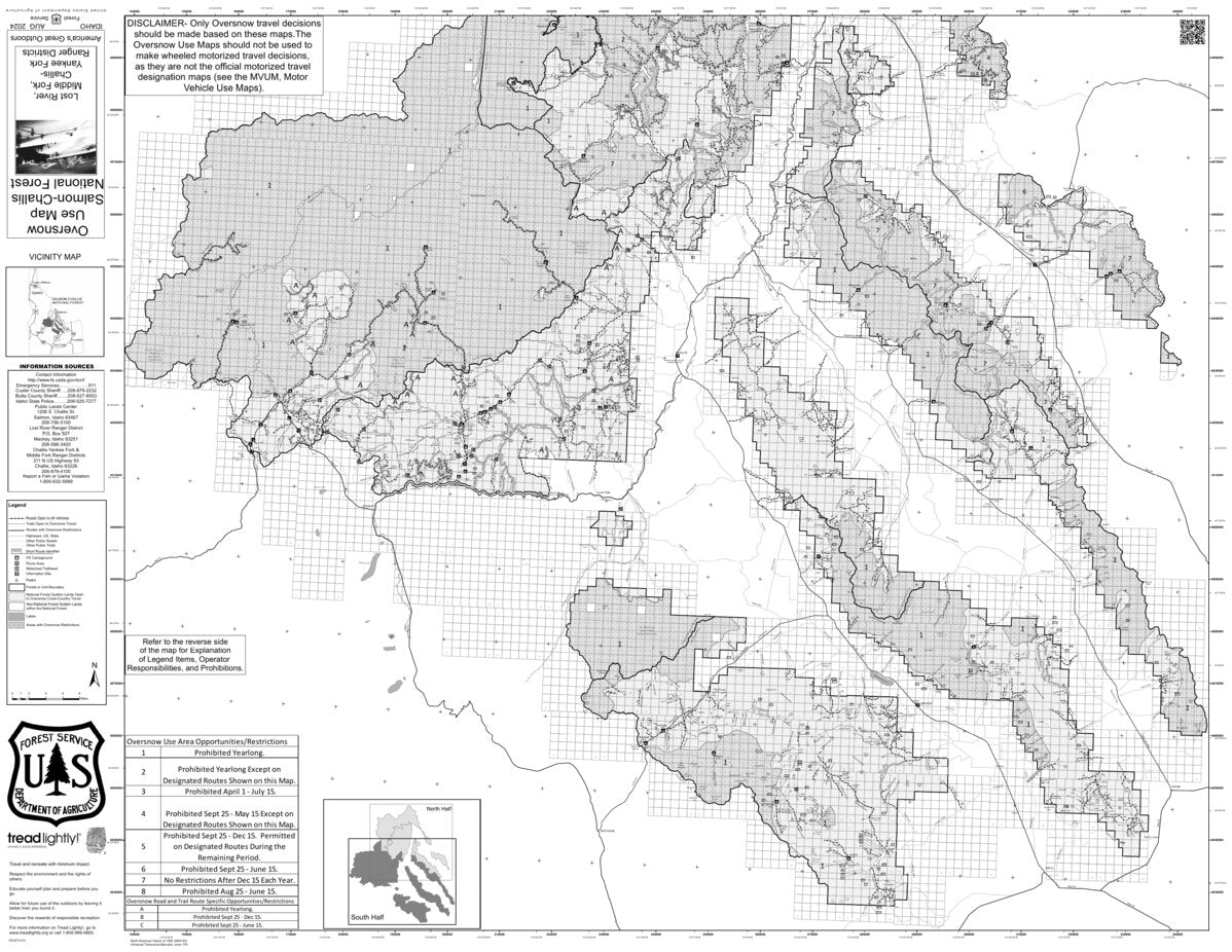 Salmon-Challis NF Lost River Middle Fork Challis-Yankee Fork RD ...
