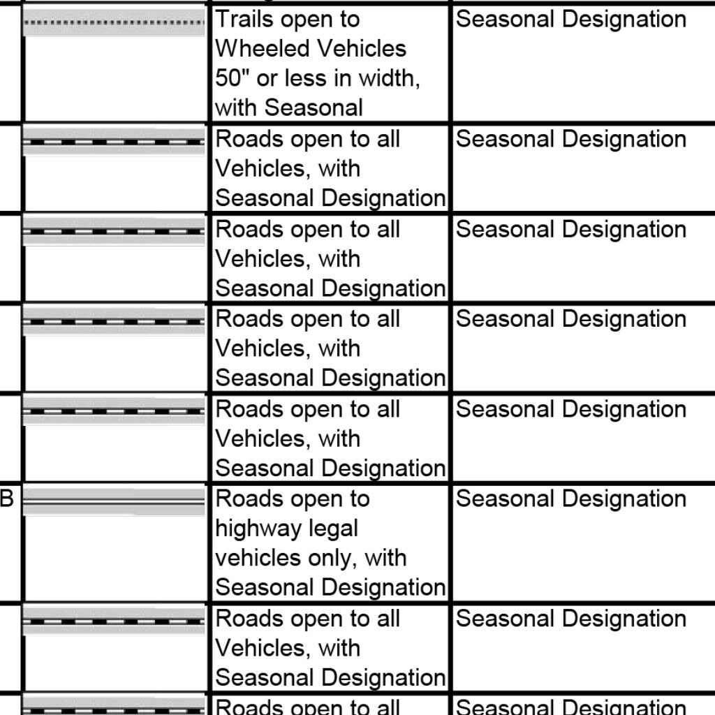 Uinta-Wasatch-Cache NF Salt Lake RD Davis Morgan County Motor Vehicle ...