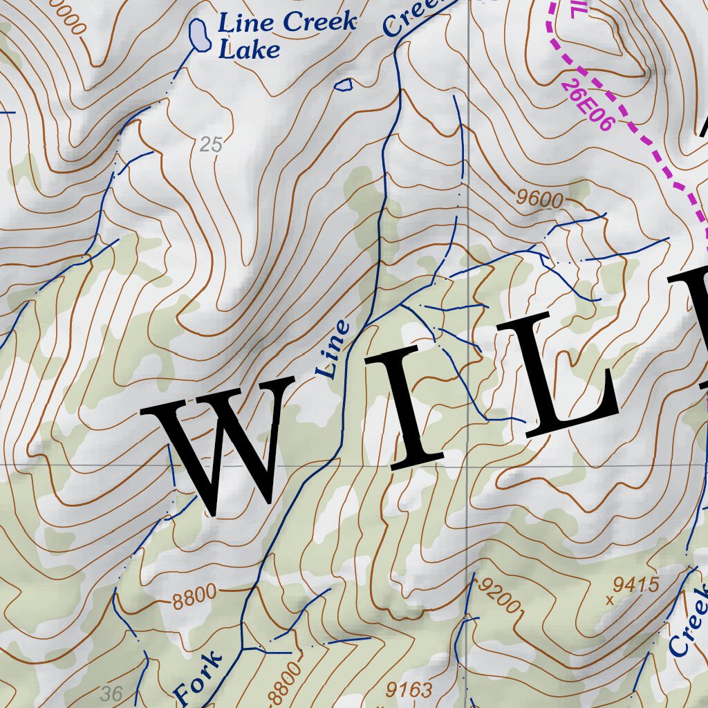 Kaiser Wilderness Map by US Forest Service R5 | Avenza Maps