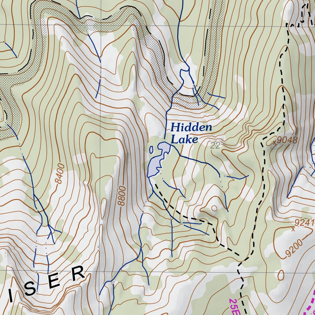 Kaiser Wilderness Map by US Forest Service R5 | Avenza Maps