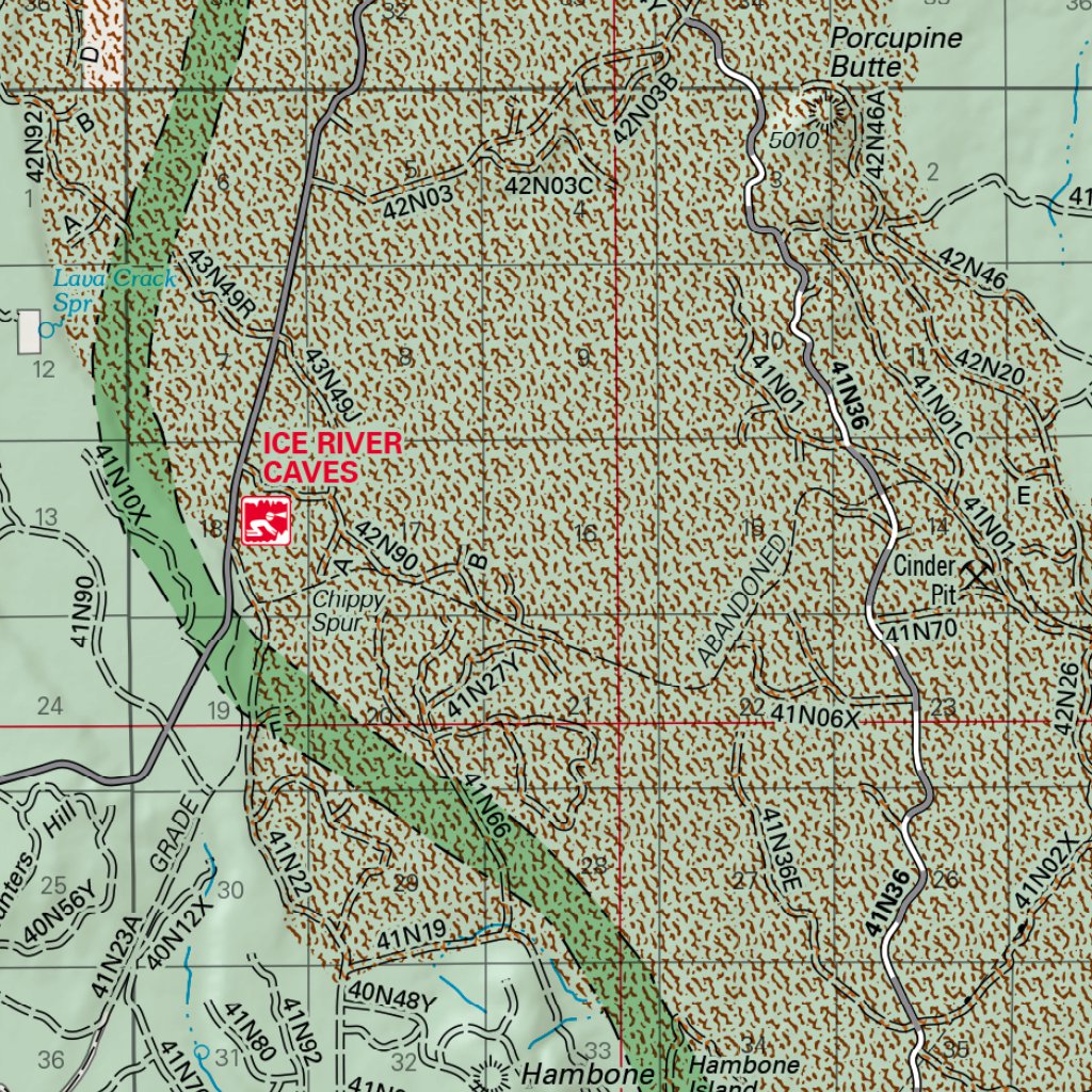 Shasta-Trinity National Forest Visitor Map (East) by US Forest Service ...