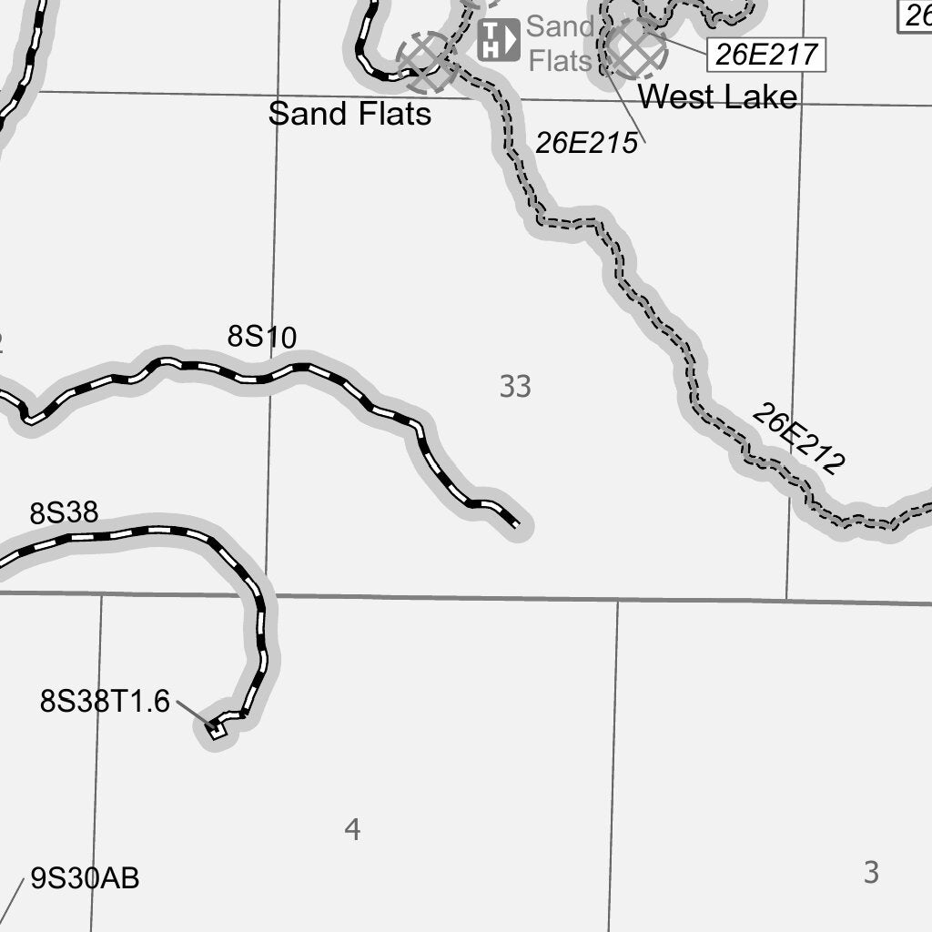Sierra MVUM - High Sierra (Tamarack) Map by US Forest Service R5 ...