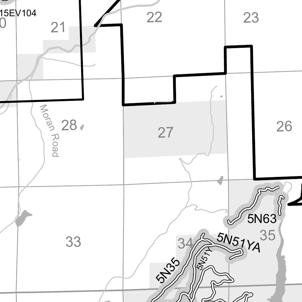 Stanislaus MVUM - Calaveras (southwest) Map by US Forest Service R5 ...