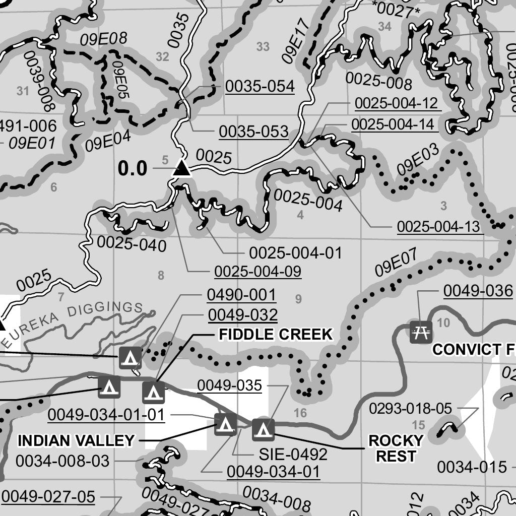 Tahoe MVUM - Yuba River (north) Map by US Forest Service R5 | Avenza Maps