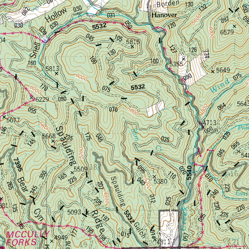 Baker Ranger District Map by US Forest Service R6 Pacific Northwest ...