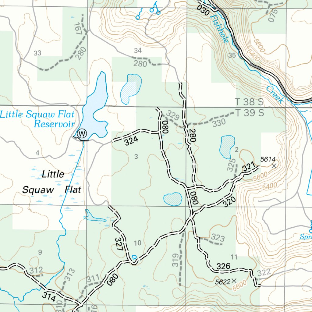 Bly Ranger District Map South by US Forest Service R6 Pacific Northwest ...