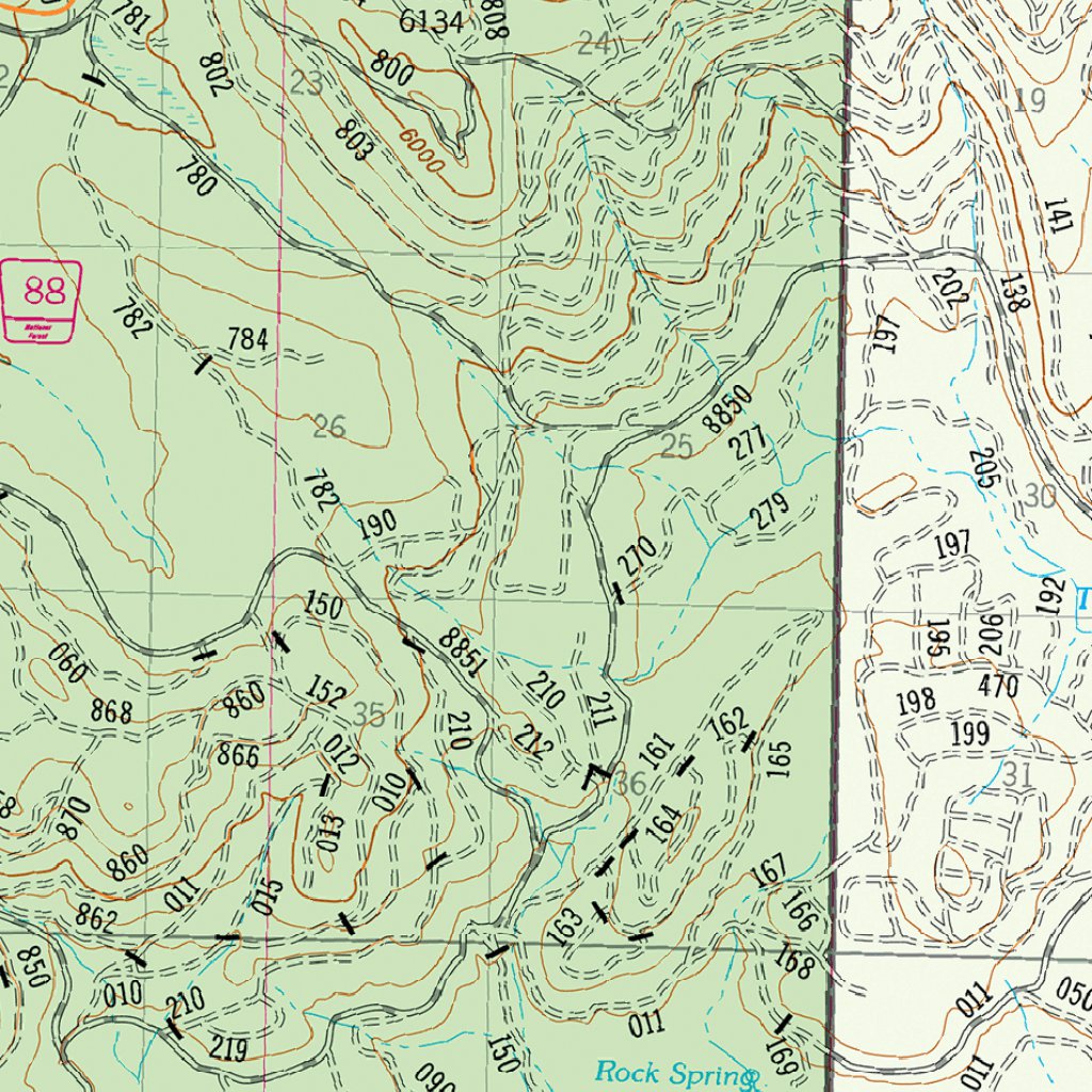 Chemult Ranger District Map by US Forest Service R6 Pacific Northwest ...