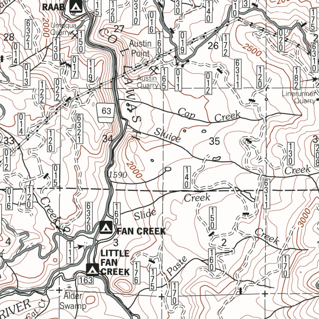 Clackamas River Ranger District Map by US Forest Service Pacific ...