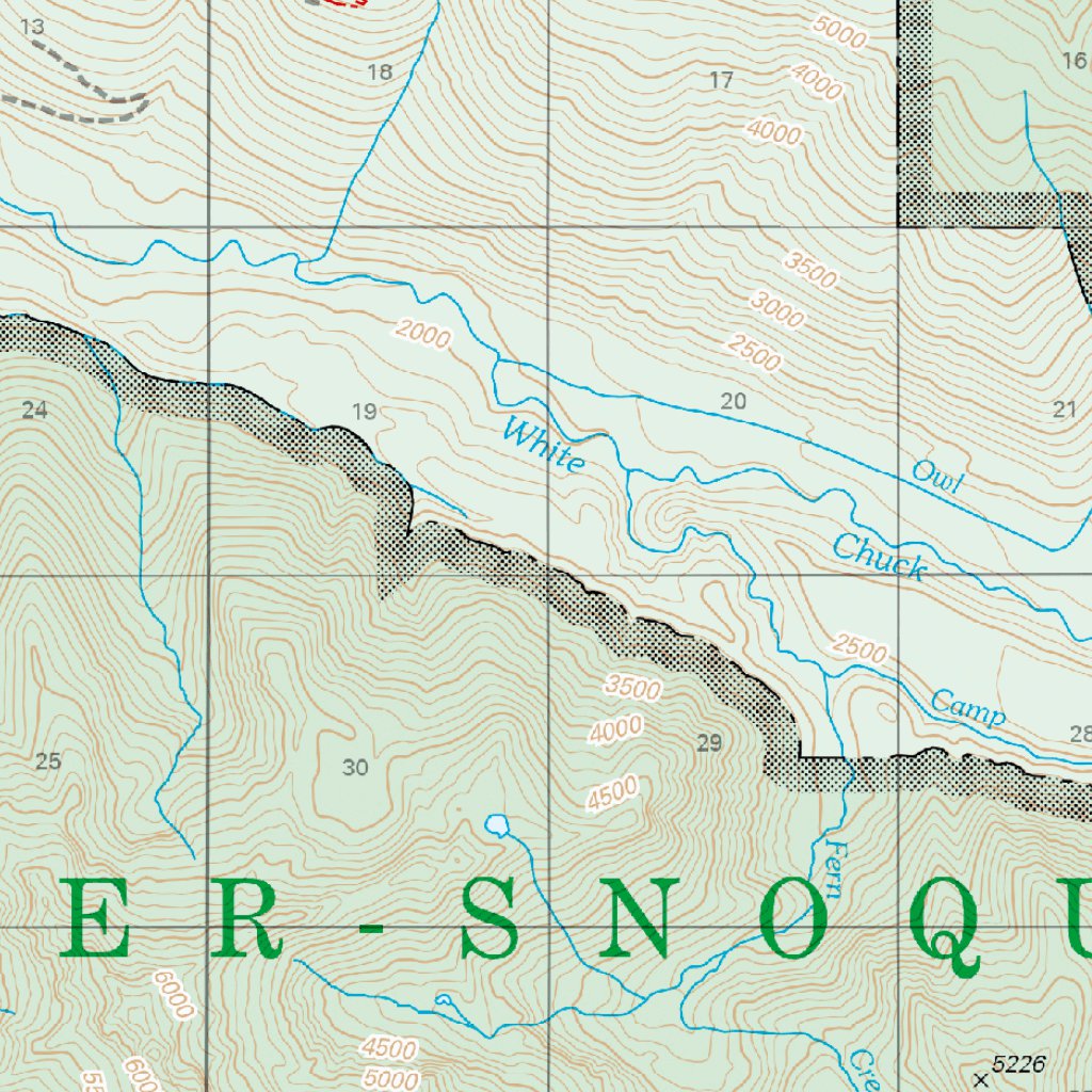 Darrington Ranger District Map East by US Forest Service R6 Pacific ...