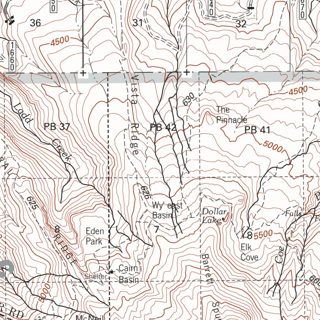 Hood River Ranger District Map by US Forest Service Pacific Northwest ...