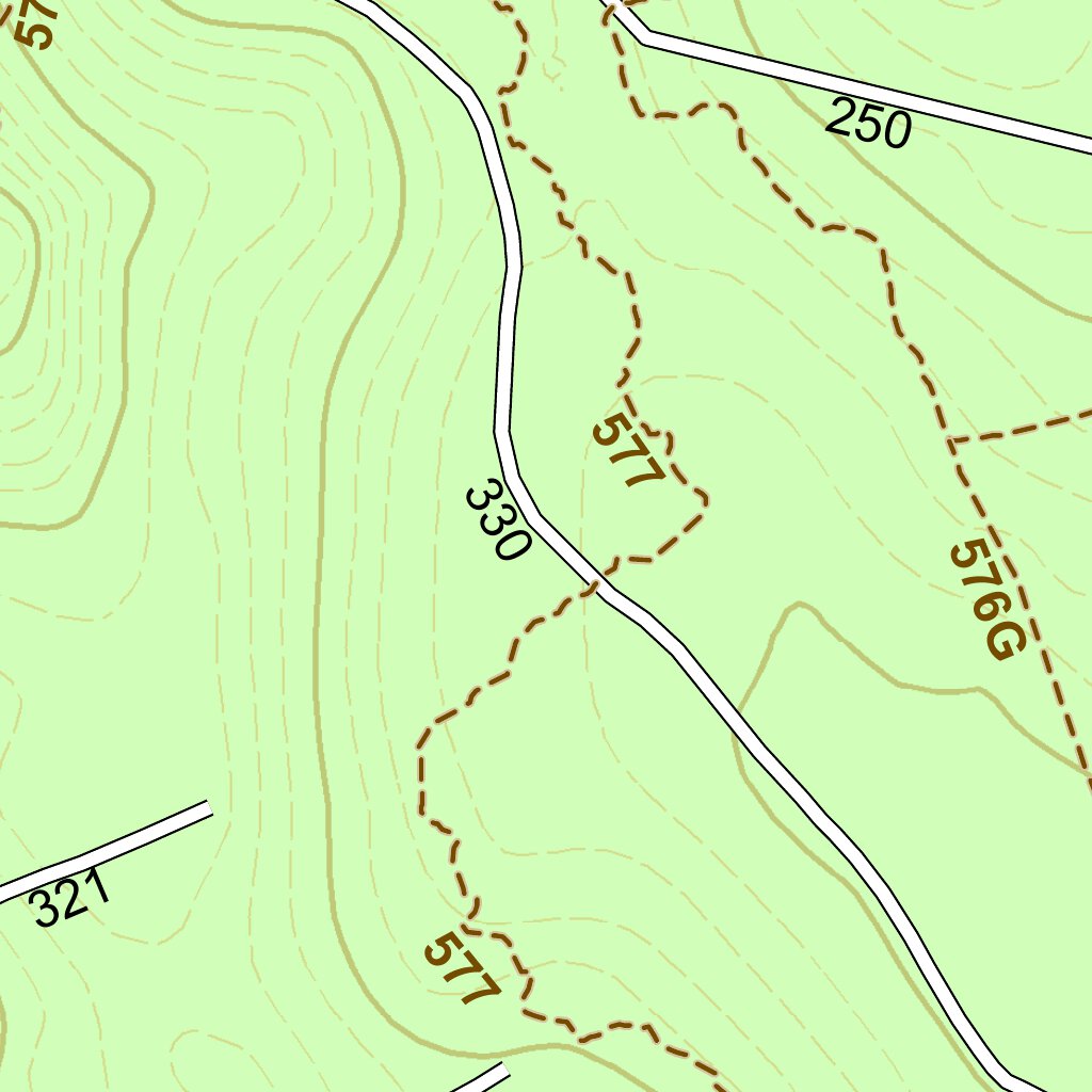 McCubbins Gulch OHV Area Map by US Forest Service R6 Pacific Northwest ...
