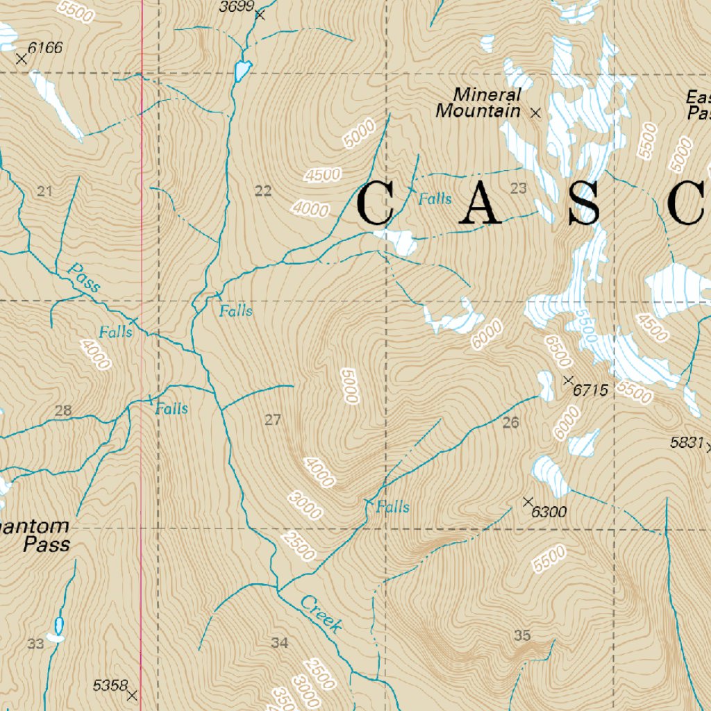 Mount Baker Ranger District Map North by US Forest Service R6 Pacific ...