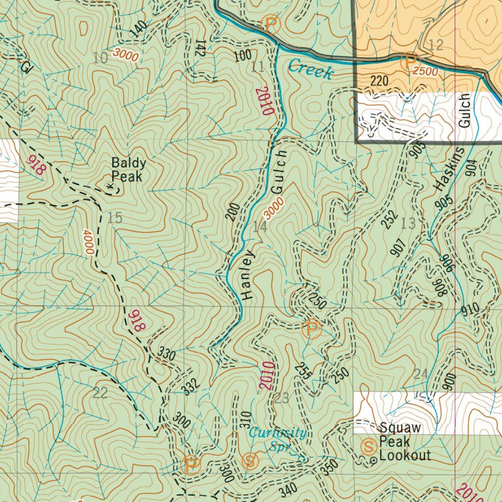 Siskiyou Mountains Ranger District Map by US Forest Service R6 Pacific ...
