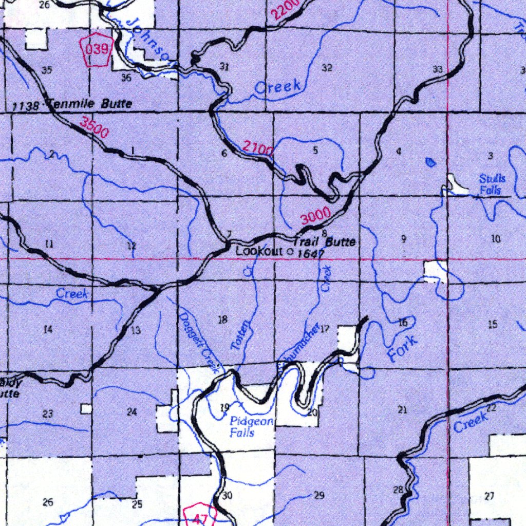 Siskiyou National Forest - Coos Bay District Recreation Map North by US ...