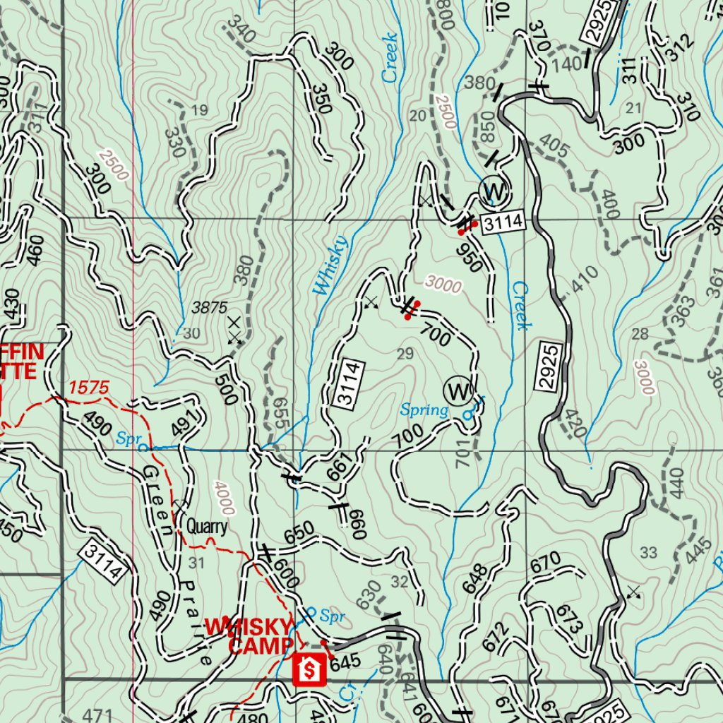 Tiller Ranger District Map by US Forest Service R6 Pacific Northwest Region (WA/OR) | Avenza Maps