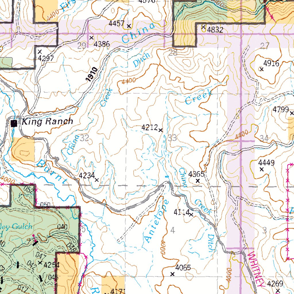 Unity Ranger District Map by US Forest Service R6 Pacific Northwest ...