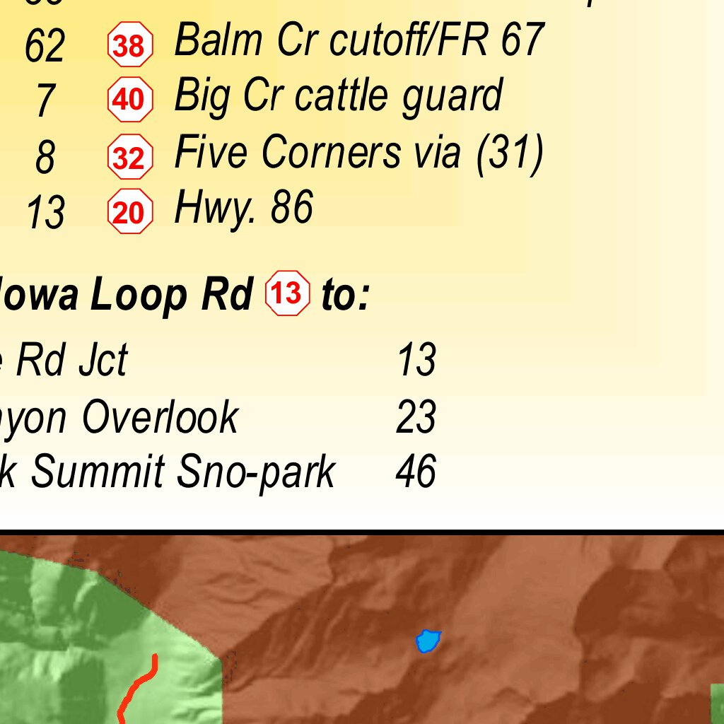 Wallowa-Whitman NF - Designated Snowmobile Routes Map by US Forest ...