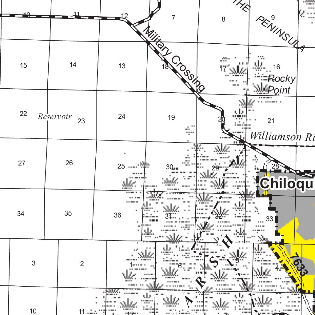 Winema NF - North Chemult RD and Chiloquin RD - Firewood Map by US ...