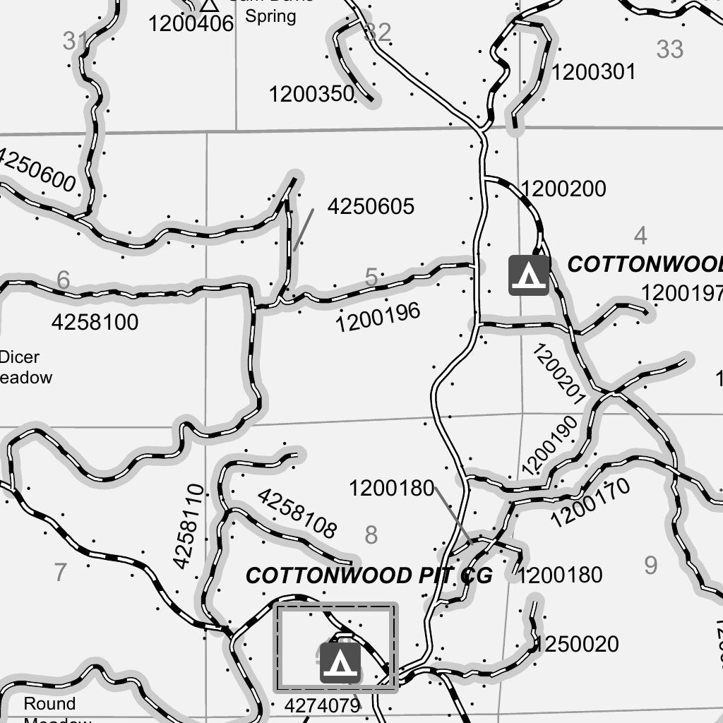 Ochoco National Forest Motor Vehicle Use Map # 3 by US Forest Service ...