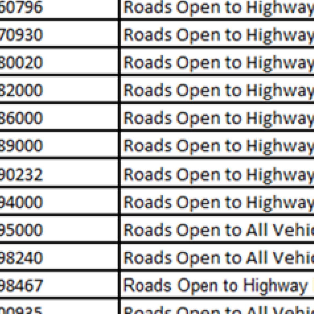 Siuslaw NF - Central Coast RD - Map 3 - Motor Vehicle Use Map by US ...