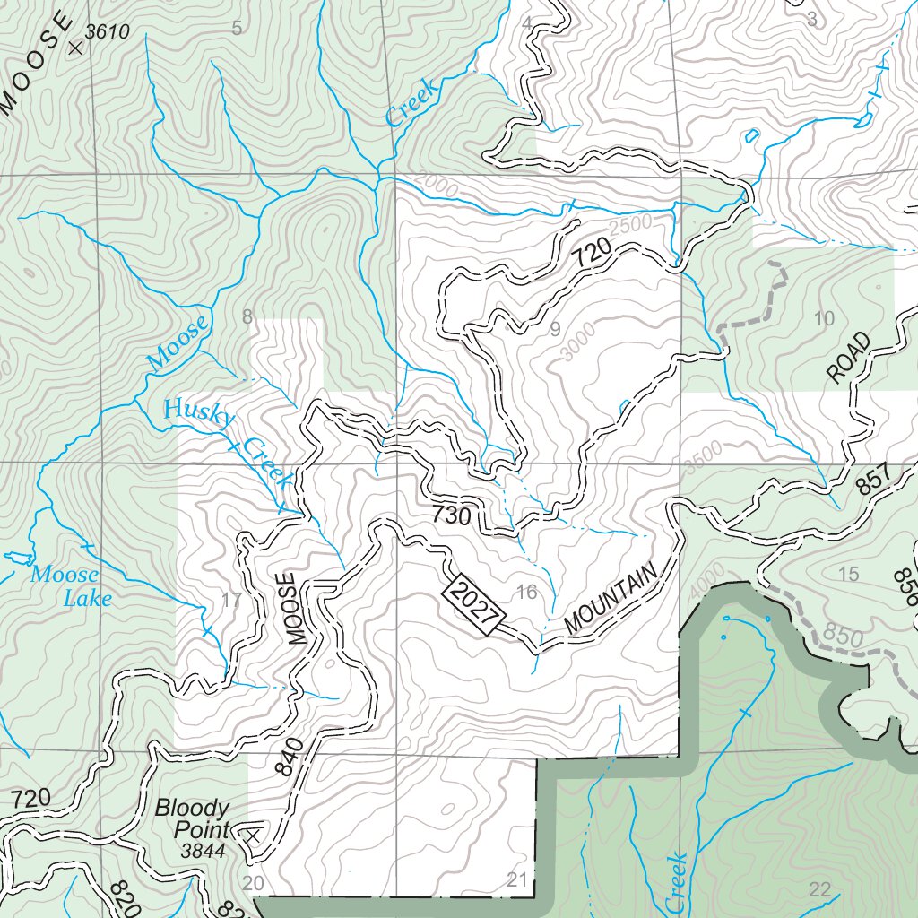 Sweet Home Ranger District Map by US Forest Service R6 Pacific ...