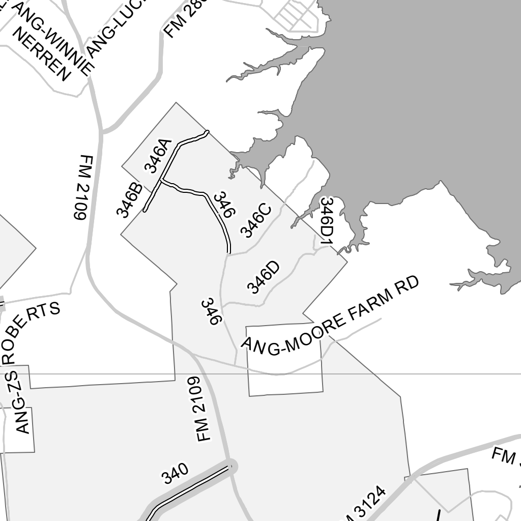 Motor Vehicle Use Map, MVUM, Angelina National Forest by US Forest ...